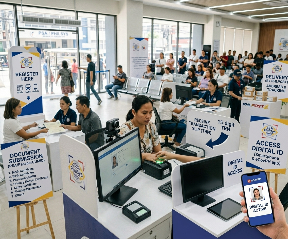 How to Apply for a Philippine National ID (PhilSys) — Free Step-by-Step ...